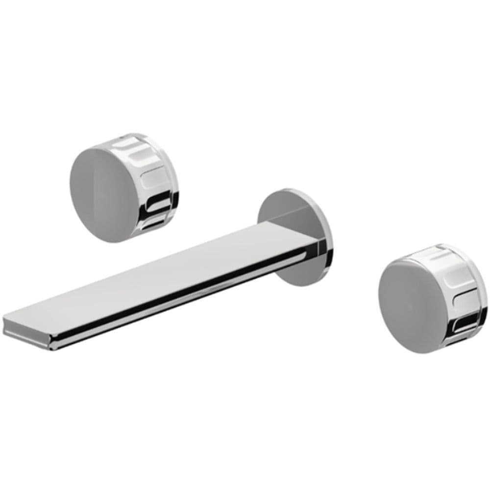 Newform Ionika 3-Hole Wall Mounted Washbasin Group Without Pop-Up Waste ...