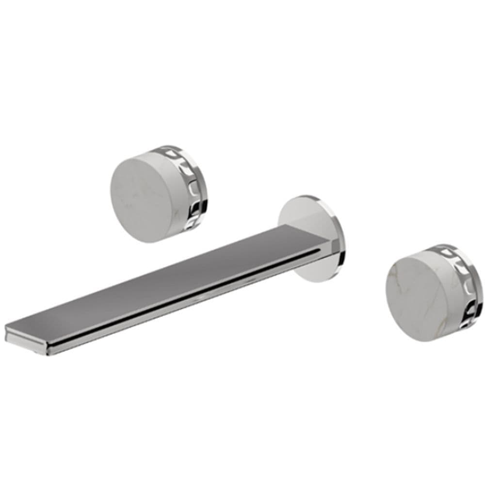 Newform Ionika Allure 3-Hole Wall-Mounted Washbasin Group Without Pop ...