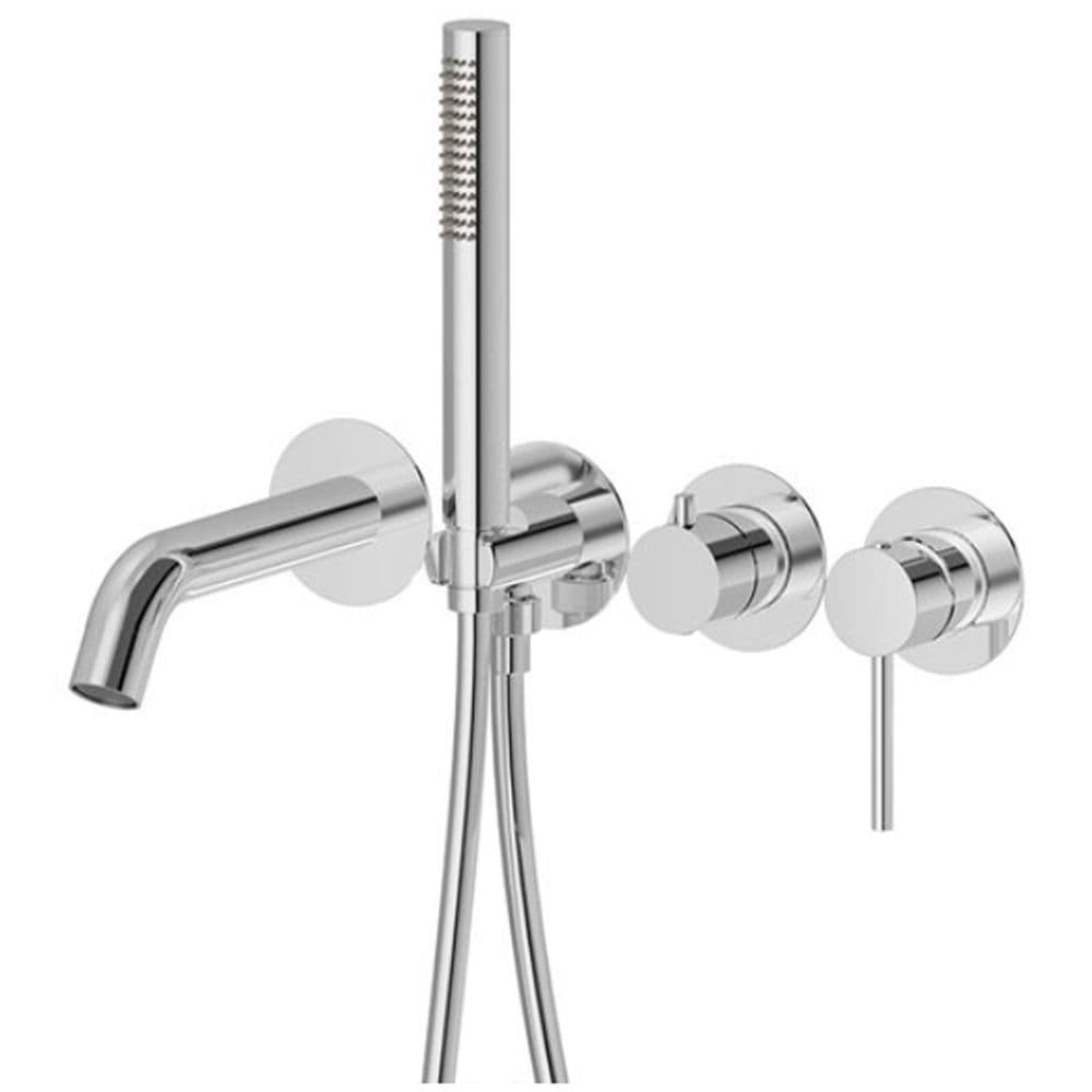 Newform XT Concealed Single-Lever Bath Mixer Diverter Spout & Shower ...