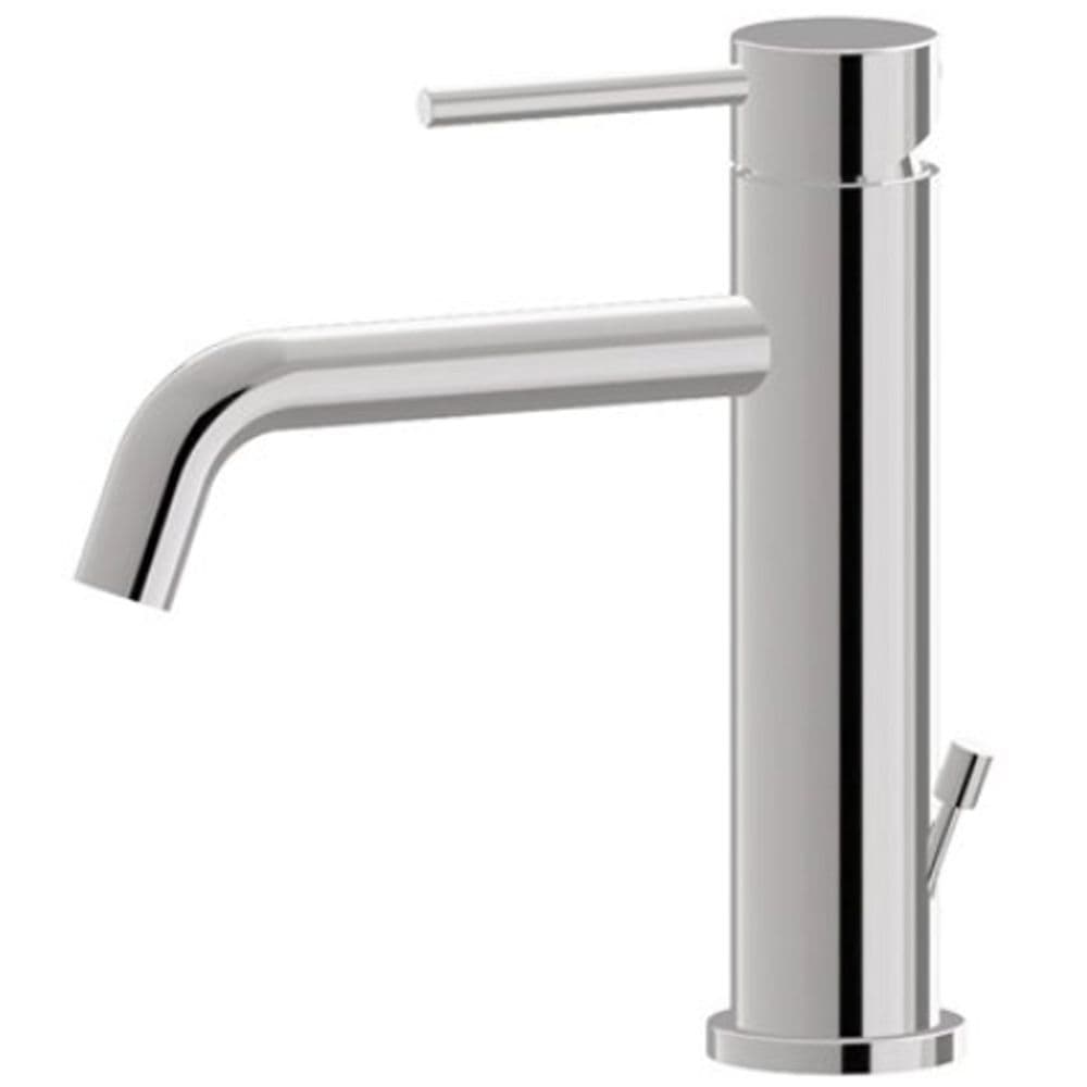 Newform XT Single-Lever Basin Mixer Long Spout With 1 1/4 Pop-Up Waste ...