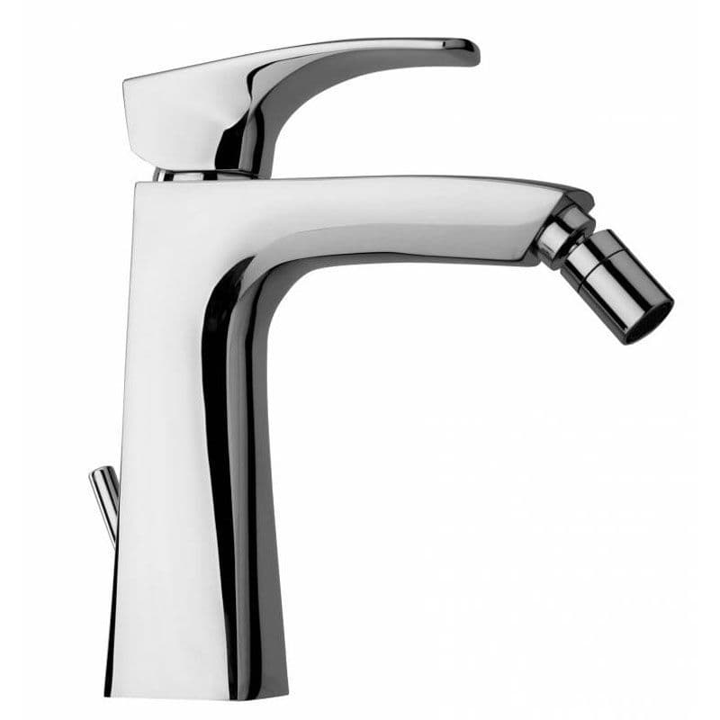 Paini Lady Single Lever Bidet Mixer With Pop Up Waste Chrome 89CR306
