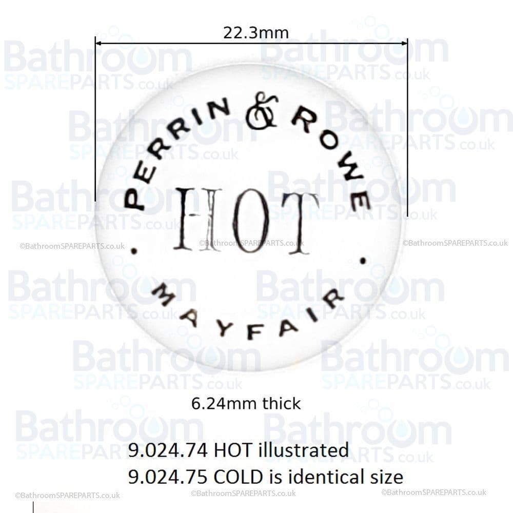 Perrin & Rowe Replacement Hot Indice 9 02474