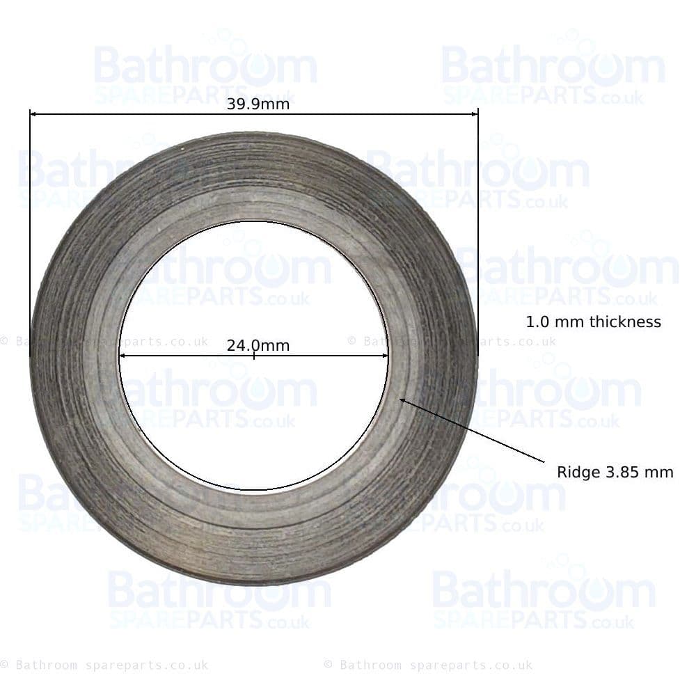 Pura Basin Clicker Waste Plug Washer - EBCLICK010