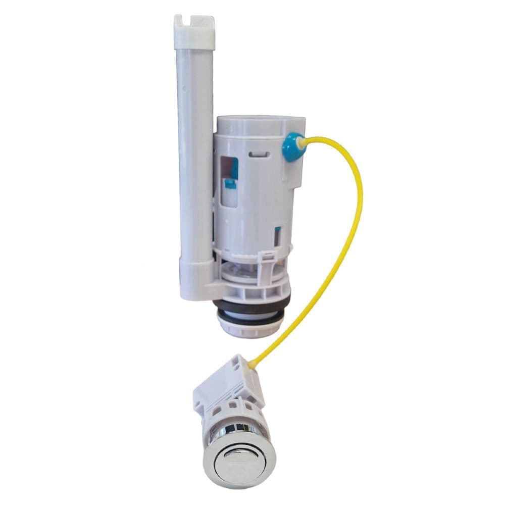 R&T A2432 2" Dual Flush Valves 300mm Steel Cable With A243221 Chrome ...