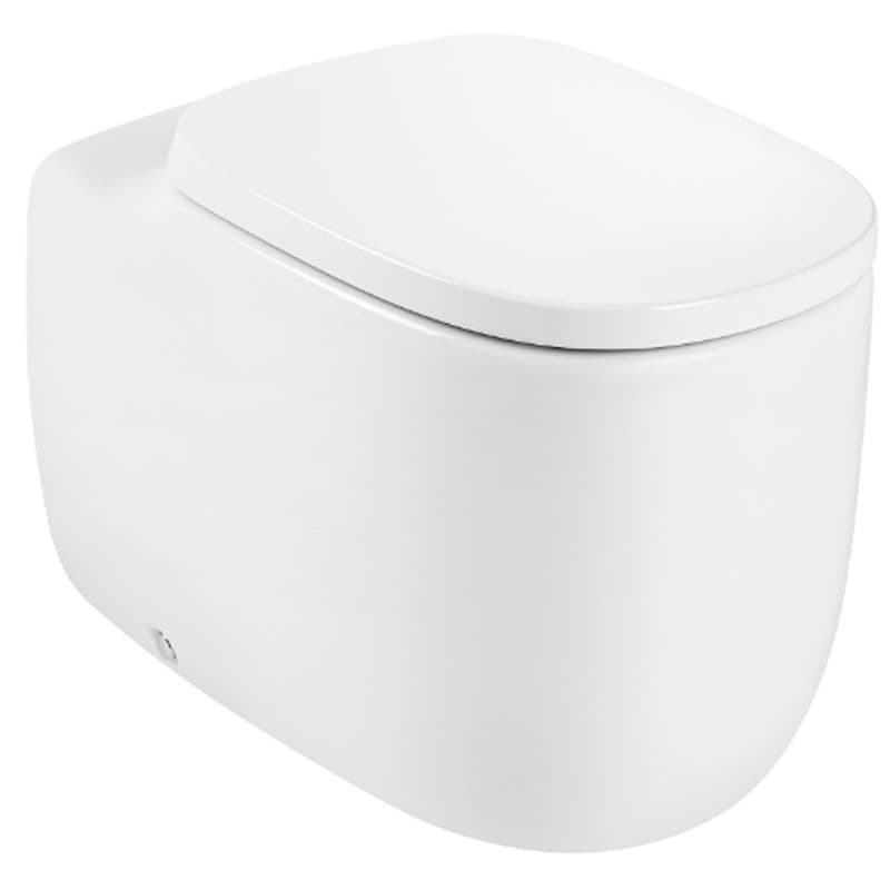 Roca Beyond Back To Wall Single Floor-Standing Rimless WC With Dual ...