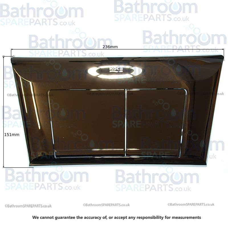 Roca Chrome Flush Plate A890086001