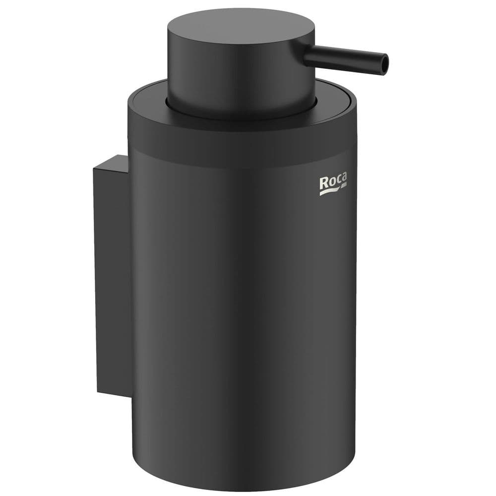 Roca Hotels Wall Mounted Soap Dispenser Matt Black A817596C40
