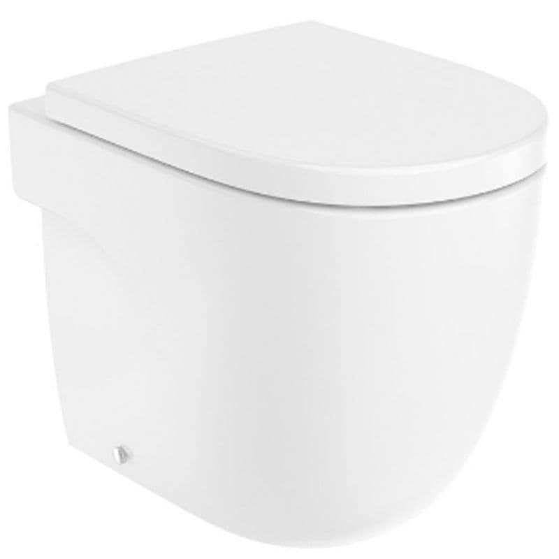 Roca MERIDIAN-N Single Floorstanding Rimless WC With Dual Outlet ...