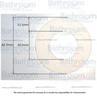 Toilet Flush Valve and Siphon Washers