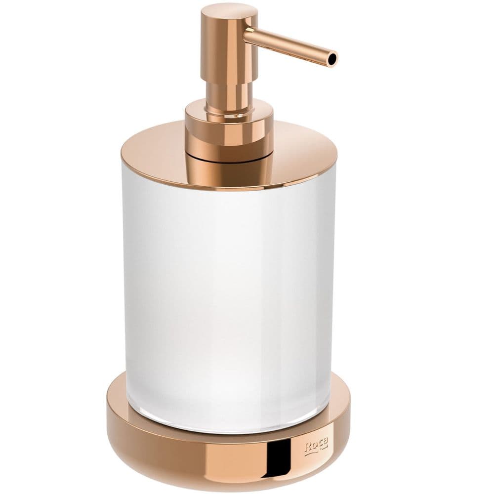 Roca Tempo Over Countertop Soap Dispenser Rose Gold A817026RG0