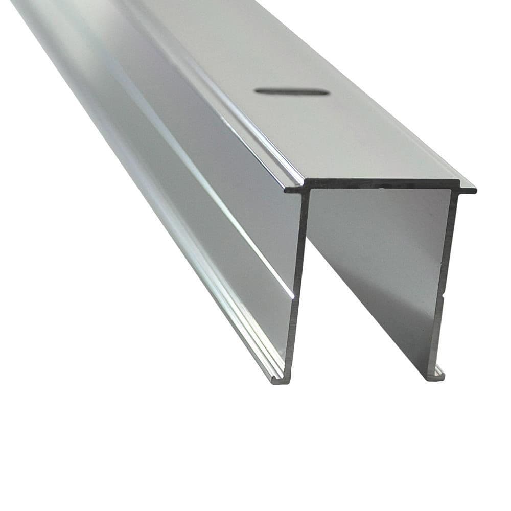 Roman Showers Decem Wall Profile 2000mm Silver RDEC001S