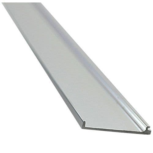Roman Showers Decem Wall Profile Cover 2000mm Silver RDEC002S