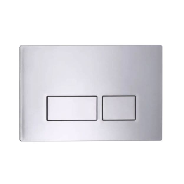 Roper Rhodes Plaza Chrome Dual Flush Plate TR9010