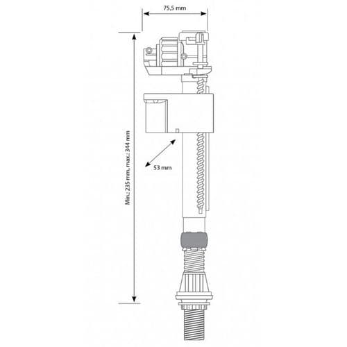 SIAMP Flush and Fill Valve Spares
