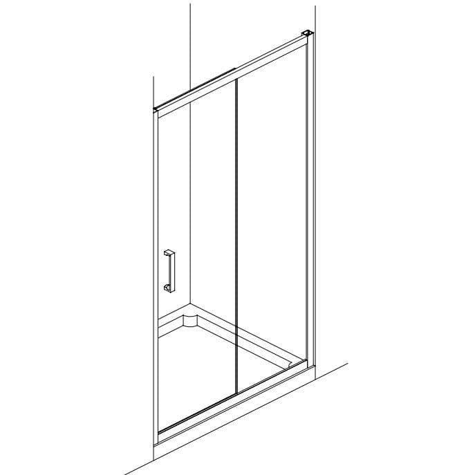 Simpsons Elite Single Slider Shower Door 1200mm LSLSC1200 Spare Parts