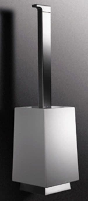 Sonia S7 WC Brush Set Wall Hung Chrome/Frosted Glass 131914