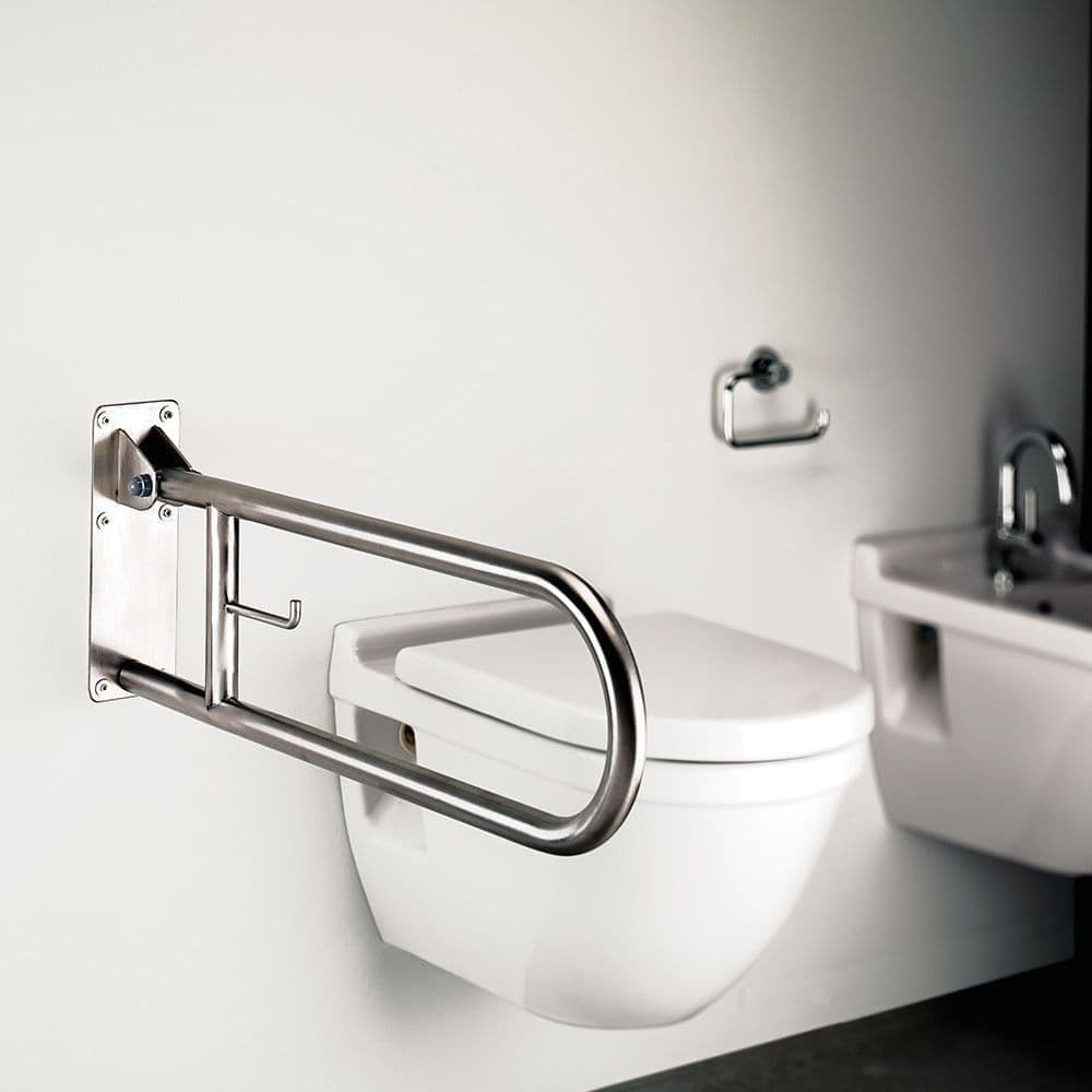 Sonia Safety Swing Bar Brushed Steel 090563