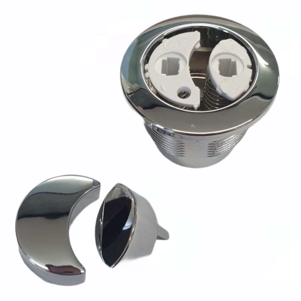 Sottini Santorini Push Button Dual Flush - Short Ratchet EV343AA