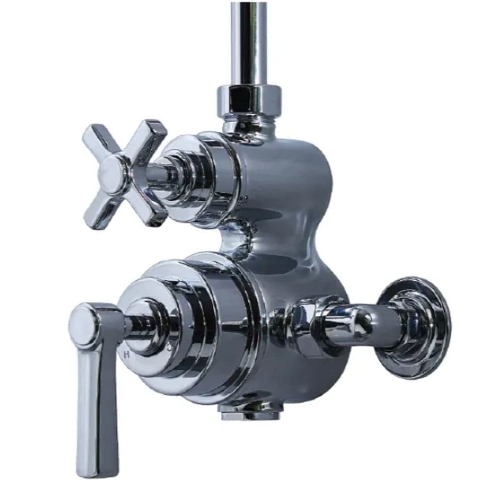 St James Stratton Concealed Single Outlet Thermostatic Valve Chrome ...