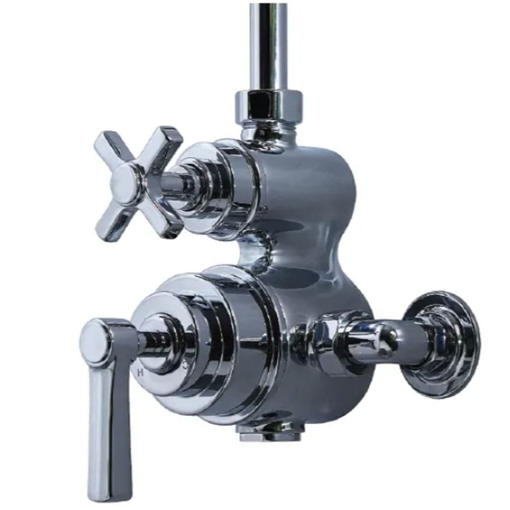 St James Stratton Concealed Two Outlet Thermostatic Valve Chrome ...