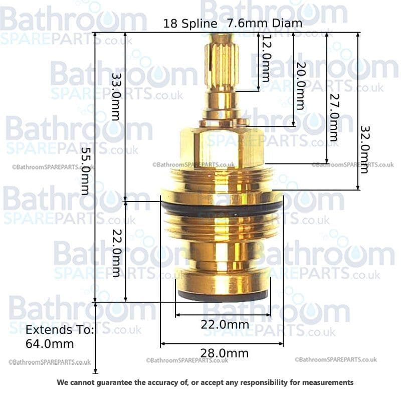 Trevi Boost 3/4 Inch I-S Rubber Valve Complete With Screw A951645NU11