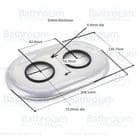 Shower Valve Escutcheon & Cover Plates