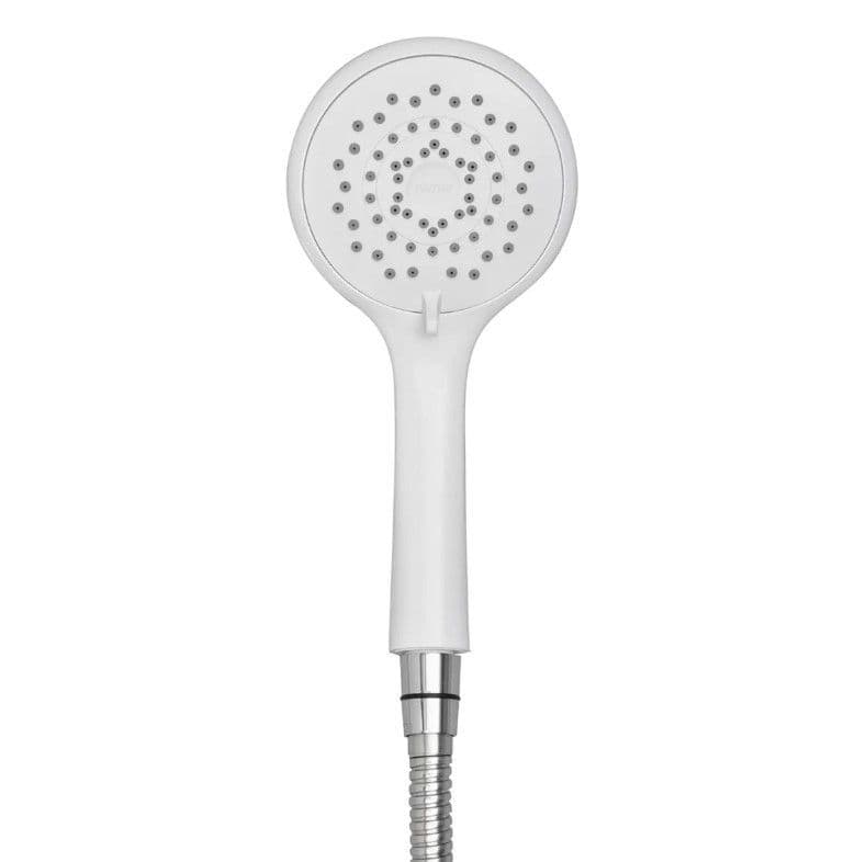 Triton 8000 DuraFlow Five Spray Shower Head - White TSHE8RCWHT
