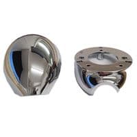 Triton Chrome Bulkhead with Elbow 85500230