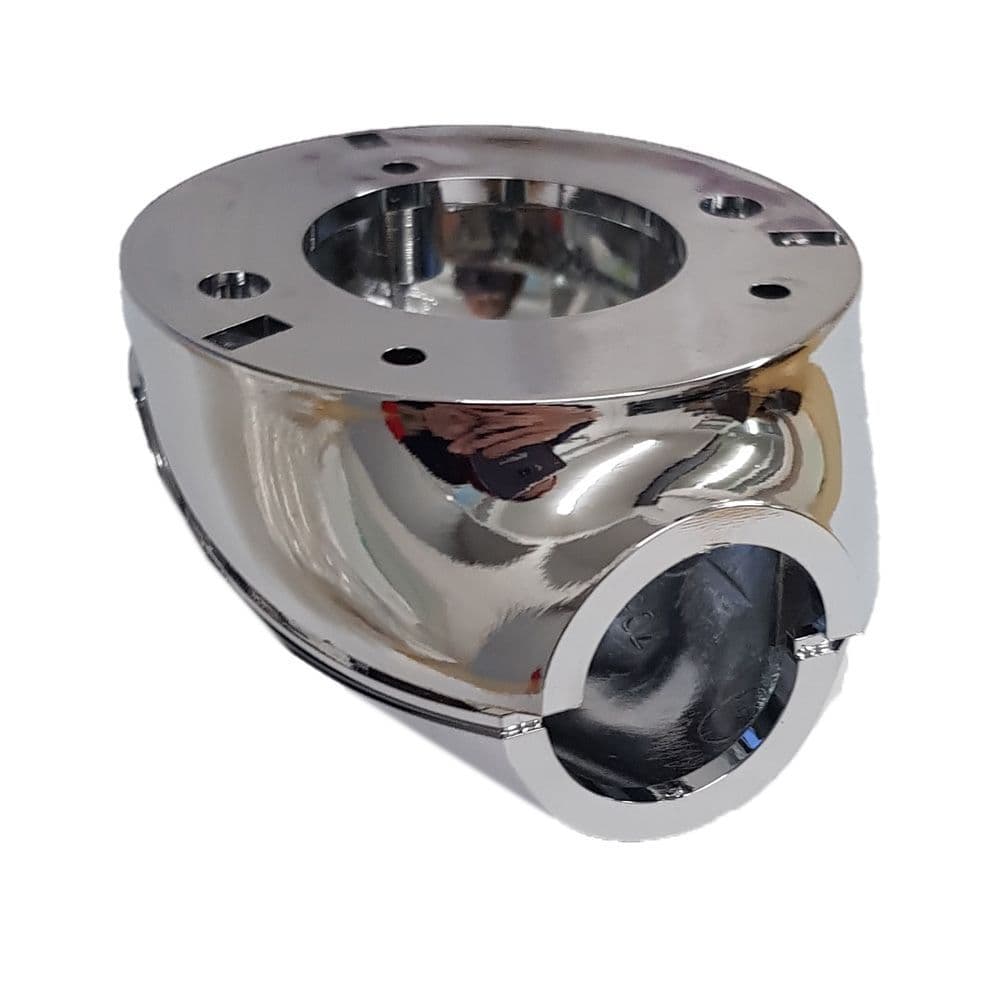 Triton Chrome Bulkhead with Elbow 85500230