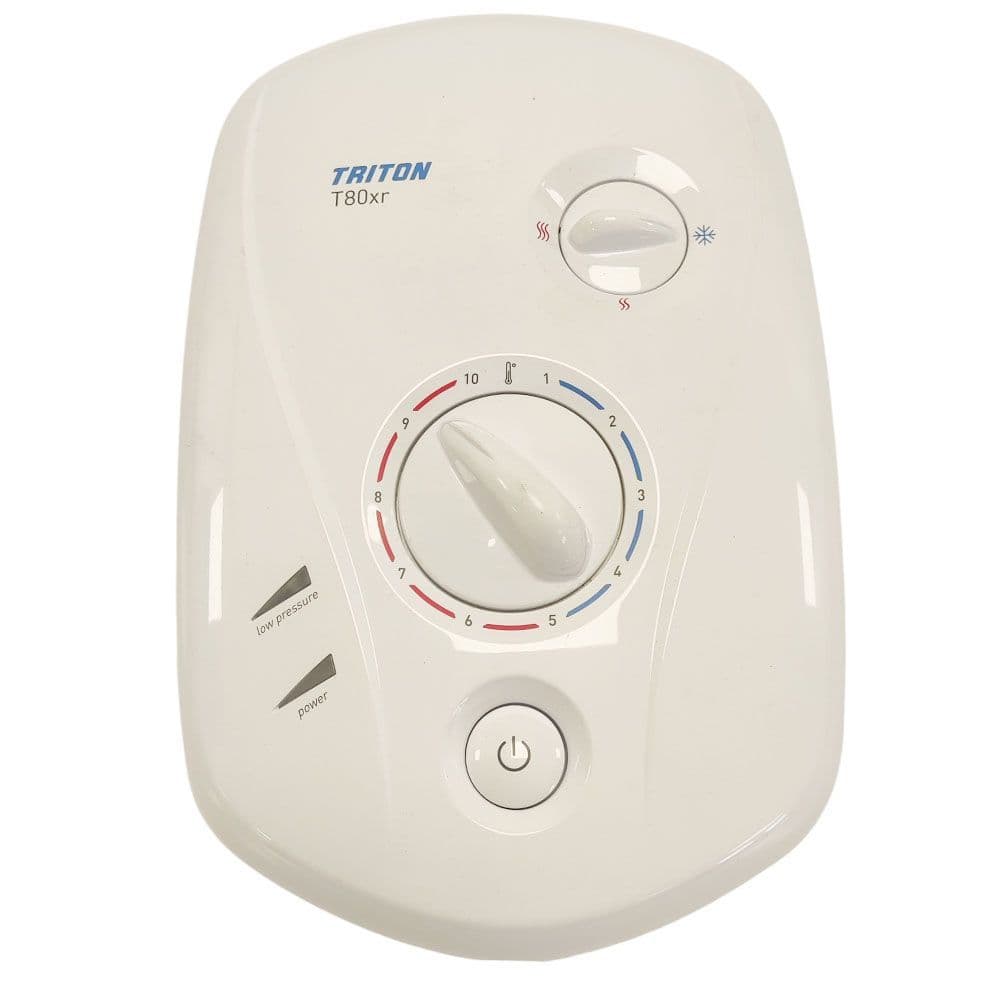 Triton T80xr Front Cover Assembly - White P12120600