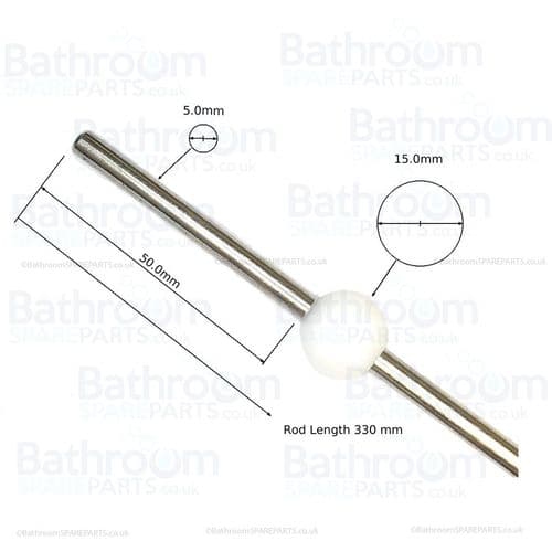 Basin Waste Pop Up Rod