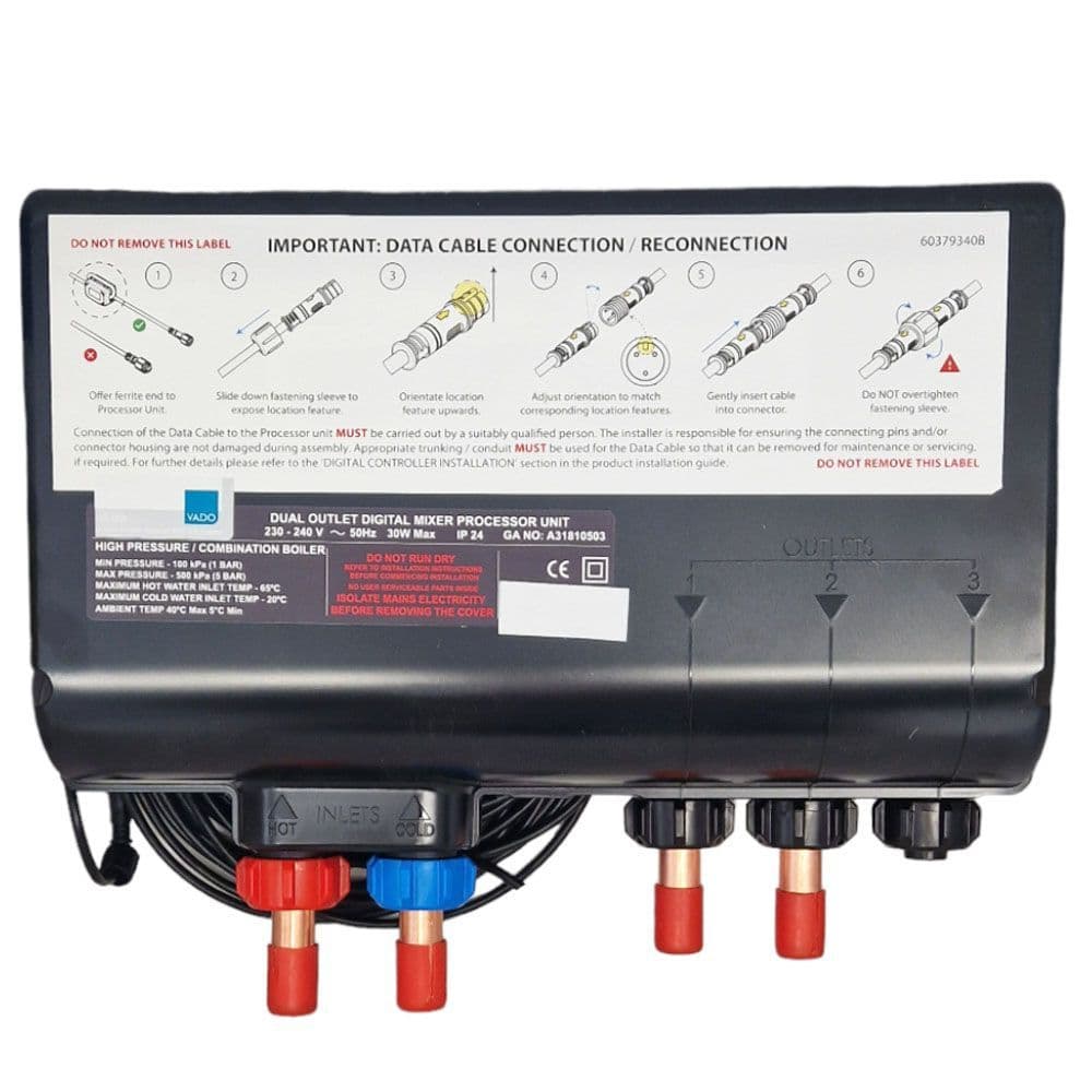 Vado Sensori SmartTouch CPU Control Box TCH-3000-CPU