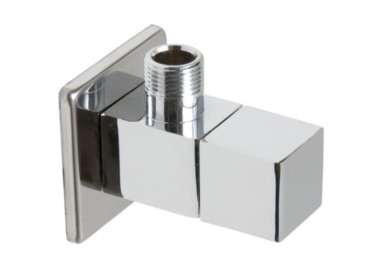 Vado Square Angle Valve Wall Mounted Quarter Turn 1/2" x 1/2" PEX-232-C/P