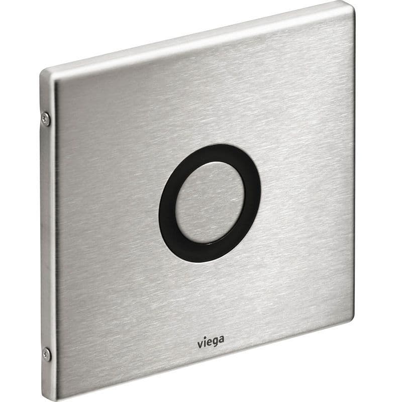 Viega Cover Plate for Urinal Brushed Stainless Steel 735517