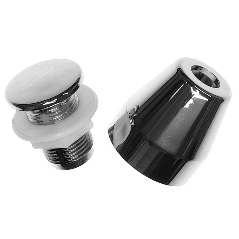 Villeroy & Boch Blanking Off Plug for Cisterns and Overflows chrome ...