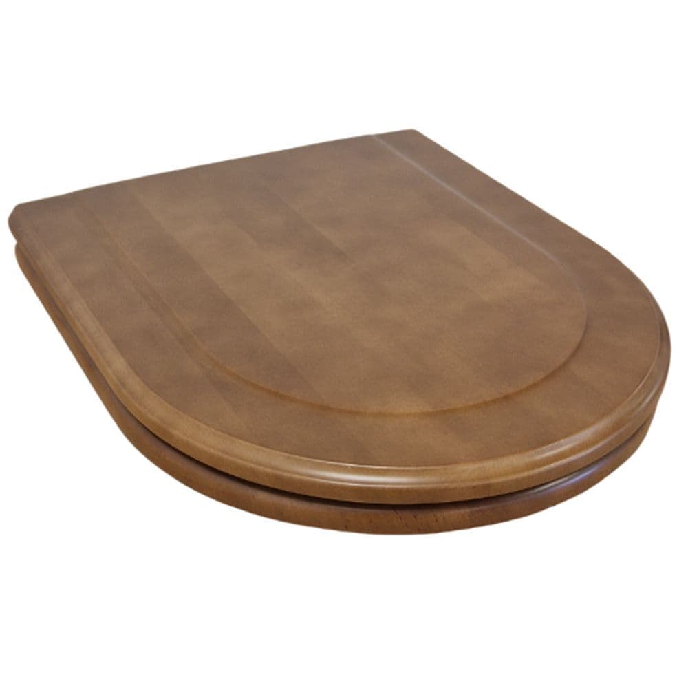 Villeroy & Boch Hommage Standard Close Wood Toilet Seat Walnut With ...