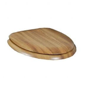 Villeroy & Boch Pure Stone soft closing toilet seat Solid Oak Wood 98M1 ...
