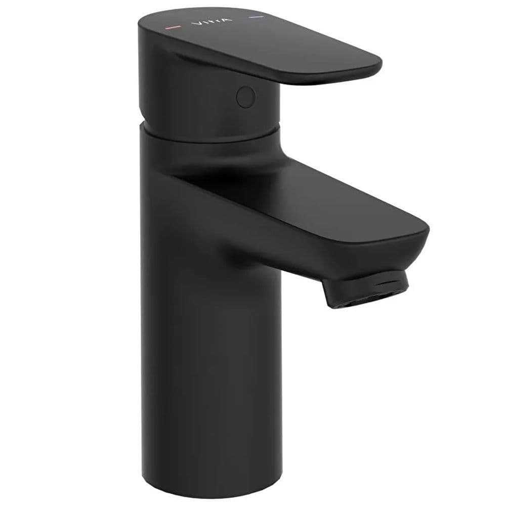 Vitra Flow Soft Basin Mixer Tap Matt Black A4298836