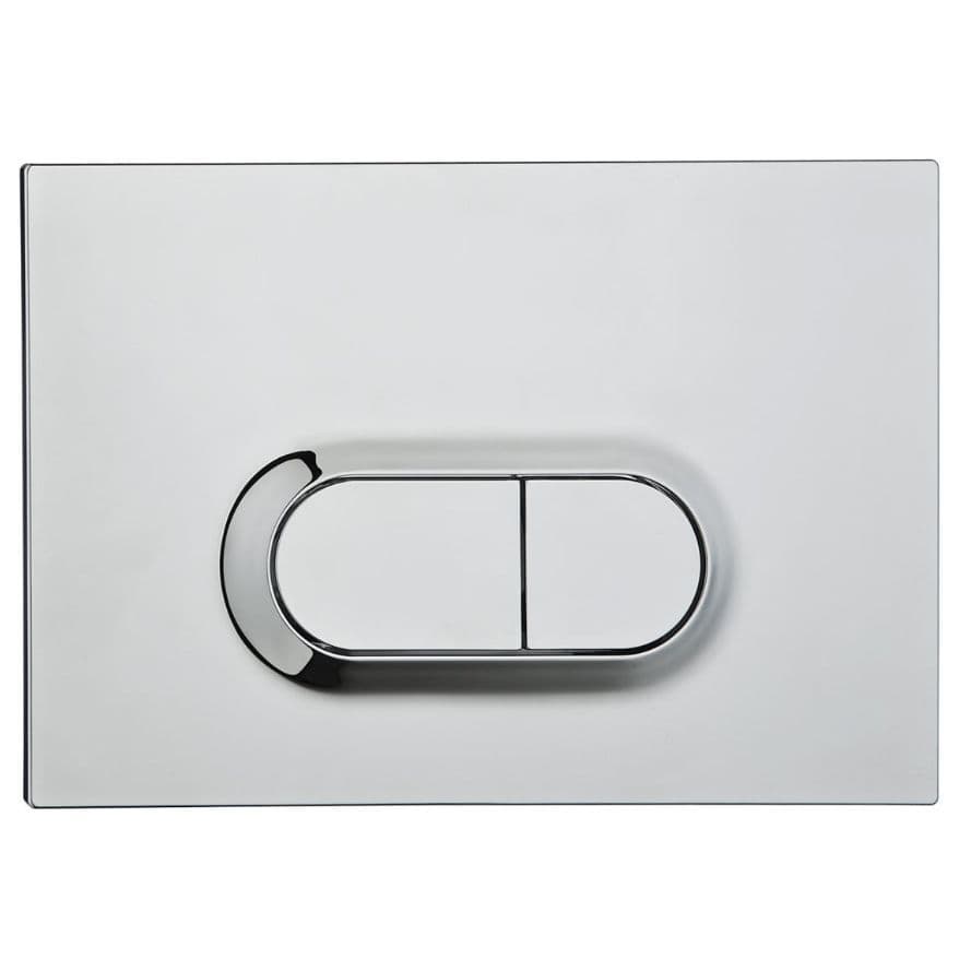 Vitra Loop O Chrome Mechanical Flush Plate 74005801