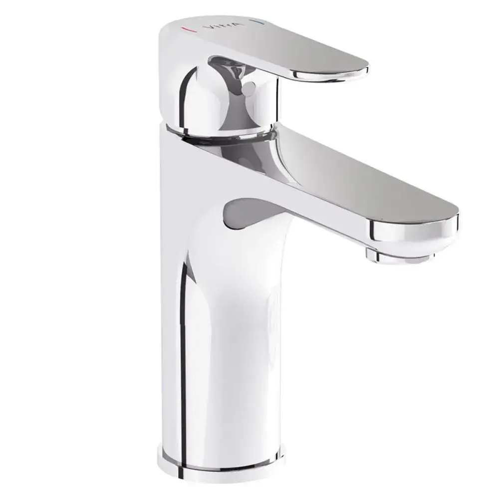 Vitra Root Round Basin Mixer Tap Chrome A42706