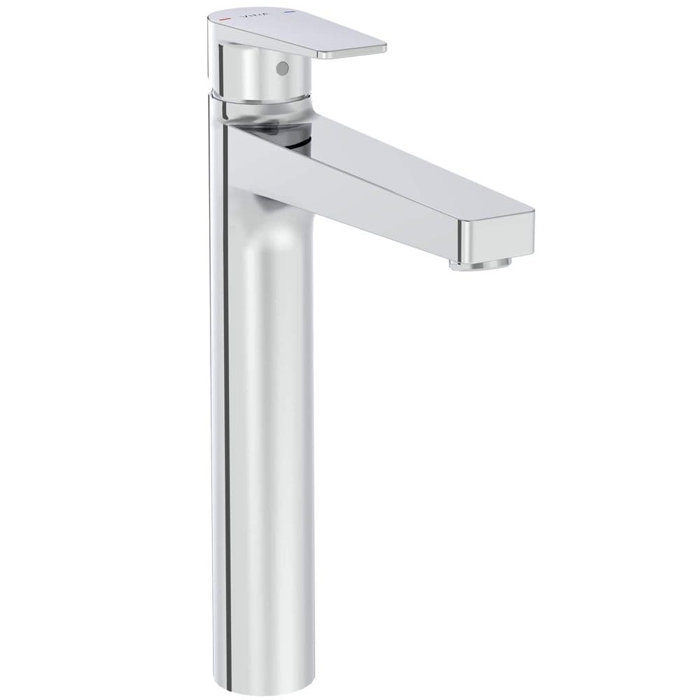 Vitra Root Square Tall Basin Mixer Tap Chrome A42733