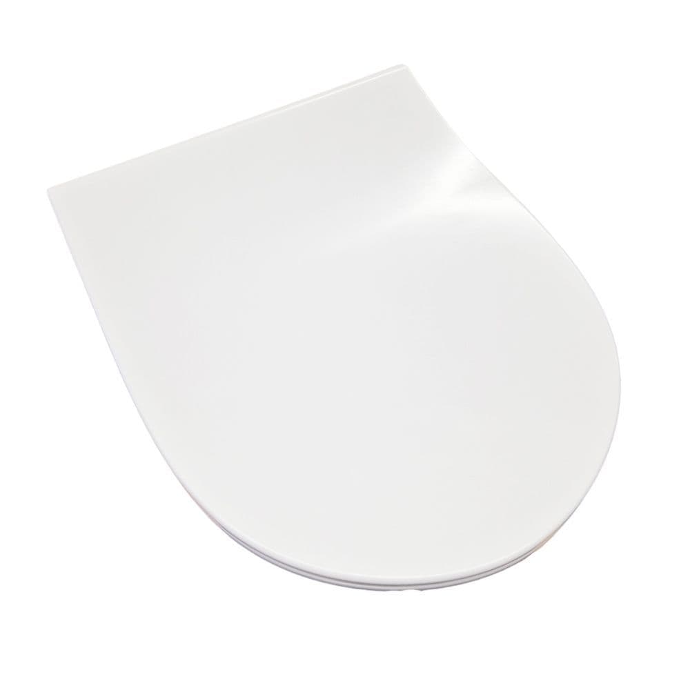 Vitra Sento Options Slimline Soft Closing Toilet Seat & Cover White 120-003-009