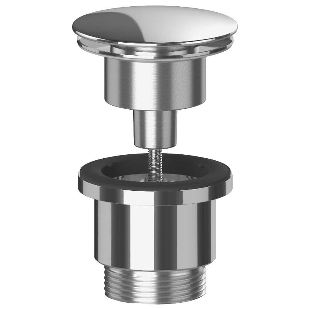 Viva Chrome Universal Clicker Basin Waste BWUNI/GC