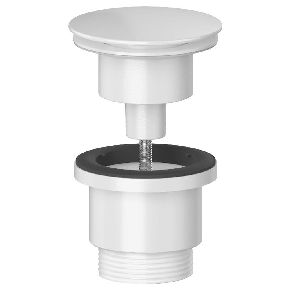 Viva Matt White Universal Clicker Basin Waste BWUNI/MW