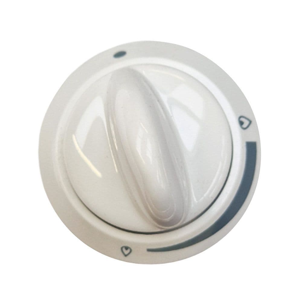 White Gas Hob Control Knob 847754