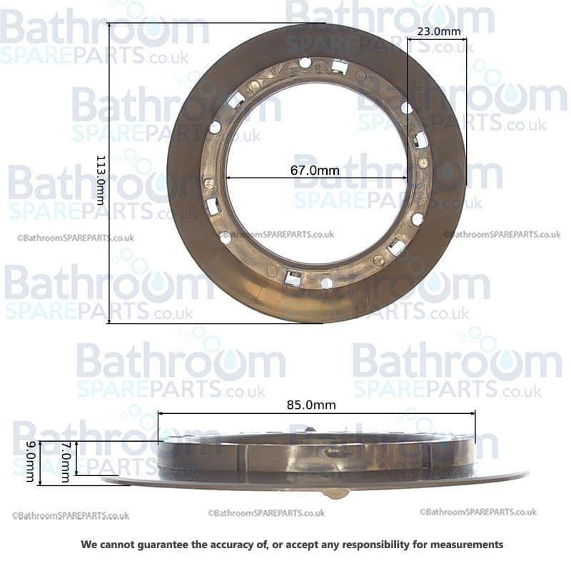 Wirquin Grey Fixing Ring 80700075