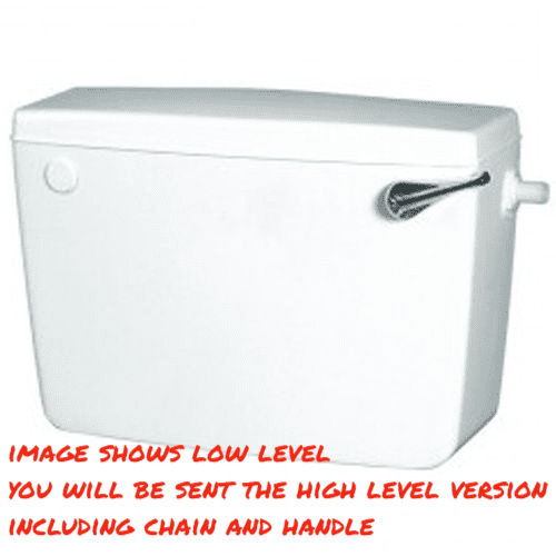 Wirquin Macdee Concord Exposed High Level Side Entry Cistern CCD02WH