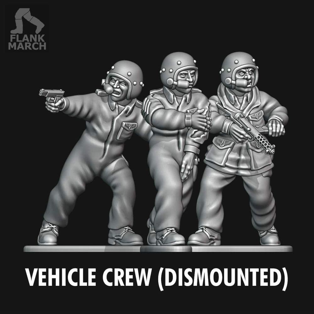 Dismounted Vehicle Crew x 3