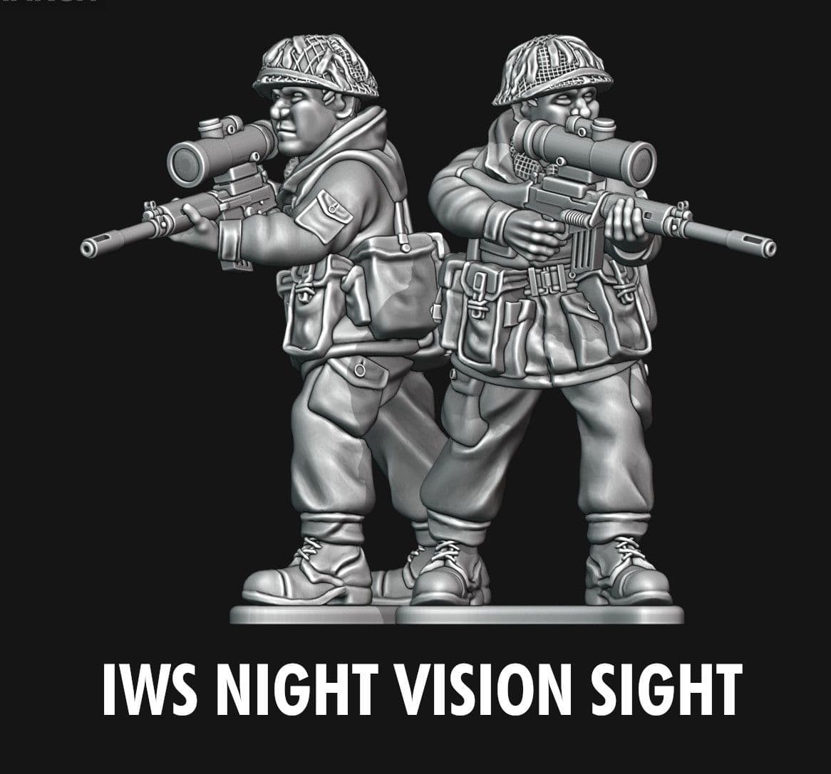 Infantryman with IWS