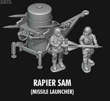 Rapier AA System Crew